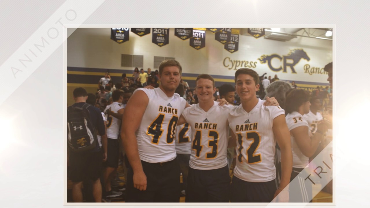 Noah Routh Cy Ranch Legacy Project - YouTube