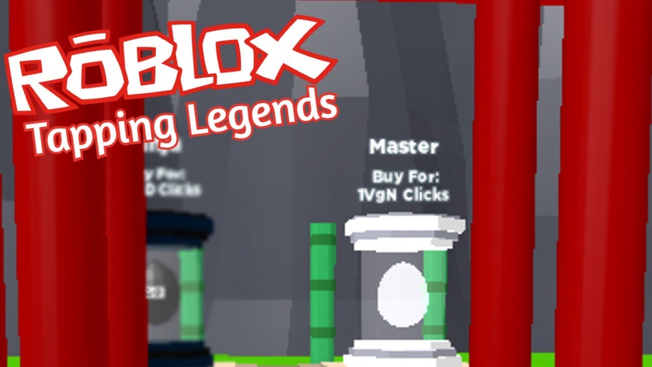 Roblox ~ Tapping Legends ~ Master Egg - YouTube