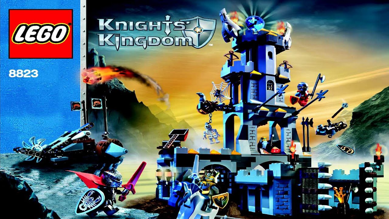 LEGO instructions - Castle - Knights Kingdom - 8823 - Mistlands Tower ...