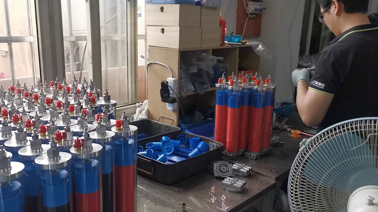Particles filters efficiency testing instrument production line - YouTube