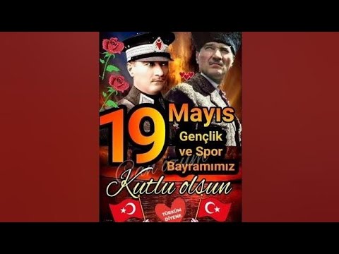 19 MAYIS MESAJLARI 2025 💯🇹🇷 EN YENİ 19 MAYIS GENÇLİK VE SPOR BAYRAMI MESAJI RESİMLİ ♥️🌹 #19mayıs
