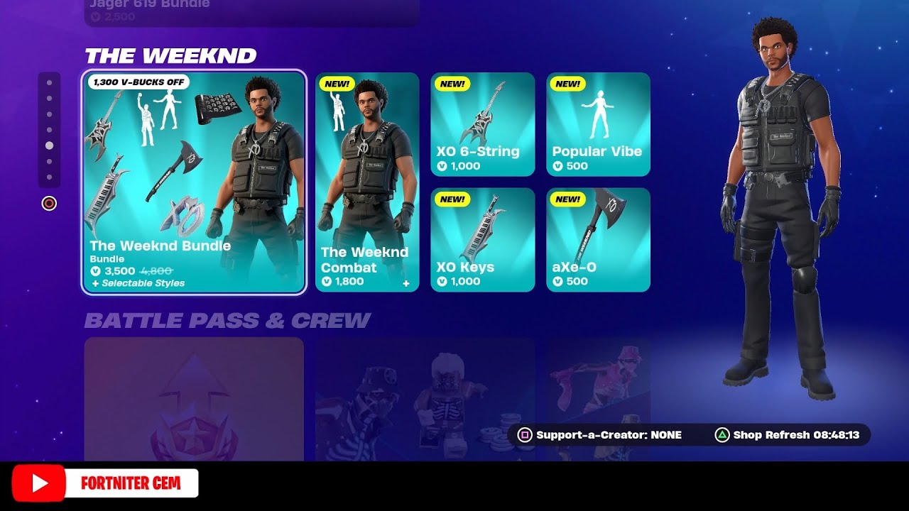 The Weekend Bundle Fortnite Item Shop 9 December 2023 - YouTube