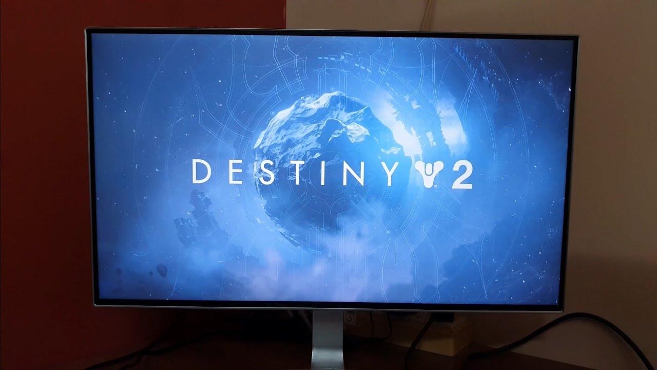 Destiny 2 on PS4 Slim (1080P Monitor) - YouTube