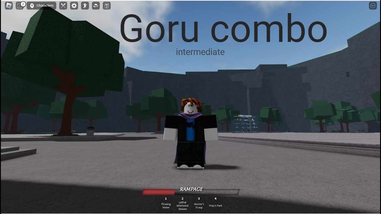 Doing a Goru combo (TSB) - YouTube