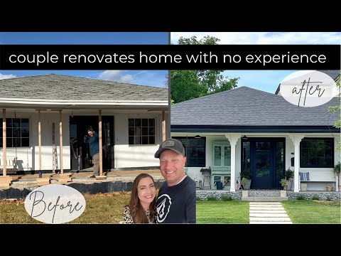 Extreme Home Makeover 2021 Tour | No Experience Home Renovation Before ...