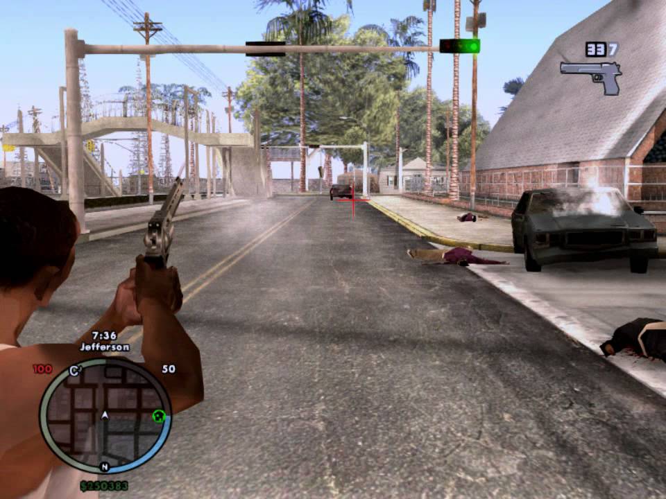 Testing mod aiming GTA SA - YouTube