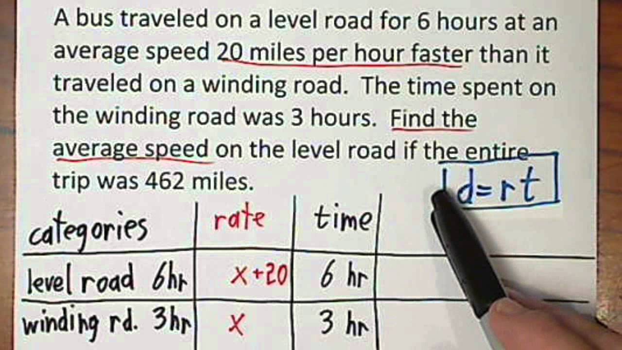 Word Problems Related Rates and Quantity of Denomination.WMV - YouTube