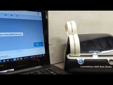 Dymo LabelWriter 450 Twin Turbo Label Thermal Printer Only Left Side ...