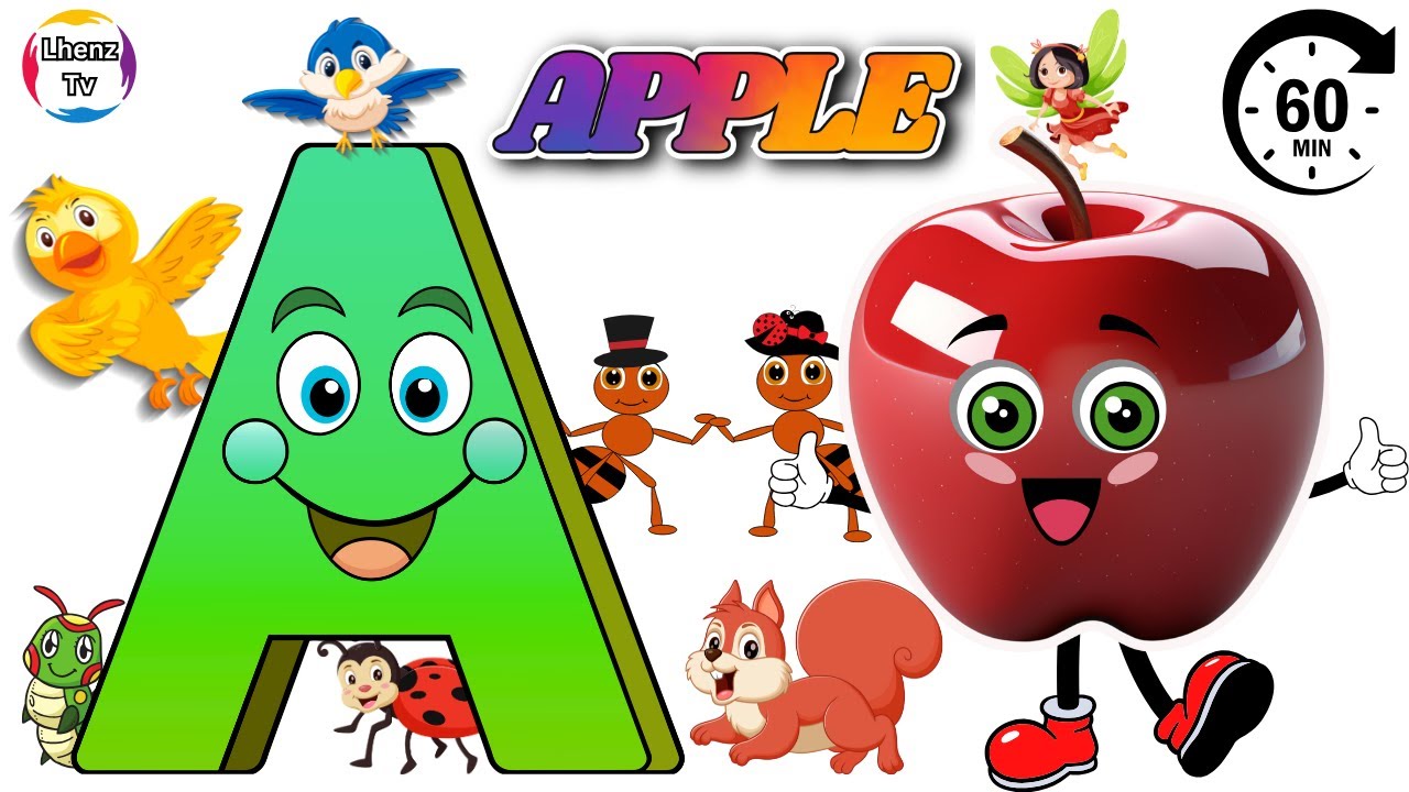 Alphabet Movement Songs for Kindergarten| ABC Song Nursery Rhymes for ...