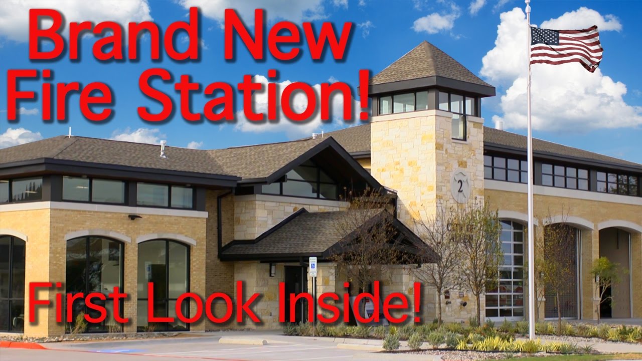 First Look Inside New Fire Station! - YouTube