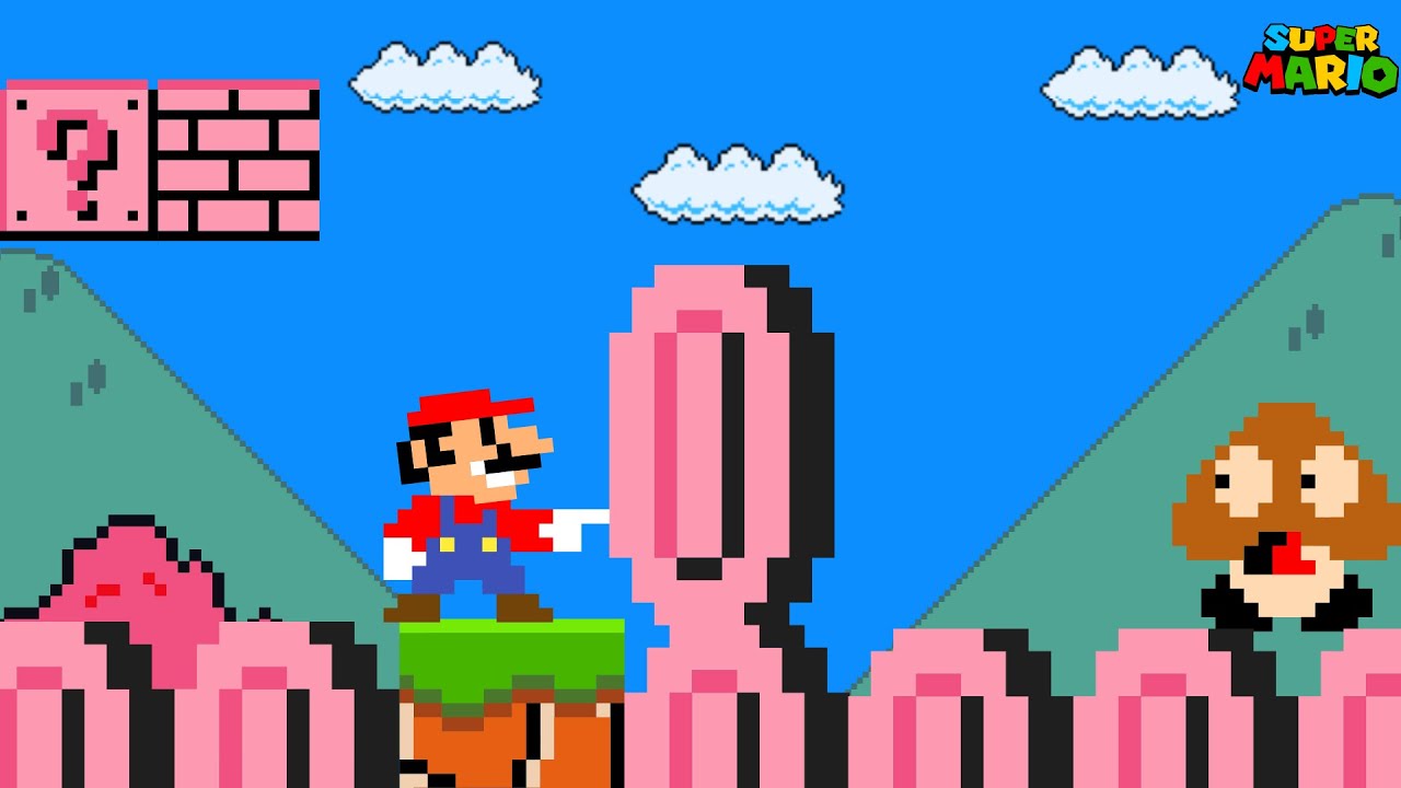 When Mario can touch Pink Coins in Super Mario Bros - YouTube