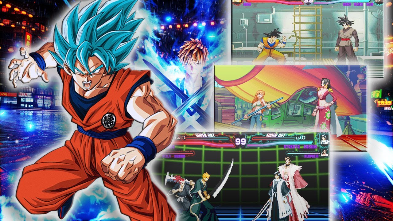 THE NEW CUSTOM SHONEN ARENA FIGHTER GAME!! | MUGEN 2020! - YouTube