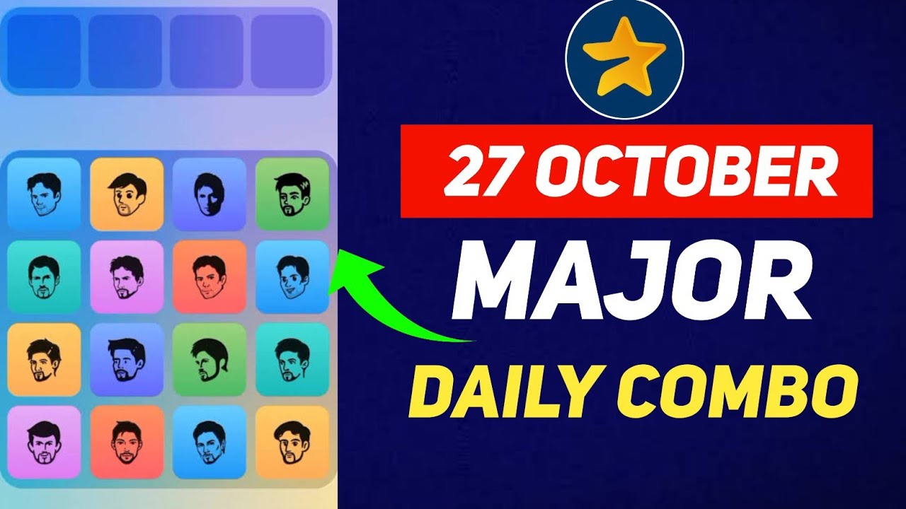 27 October Major puzzle durov Solved Today | Major daily combo card 27 ...