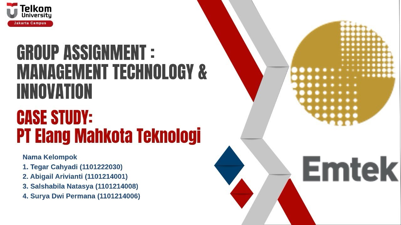 Analisis Model Bisnis dan Rekomendasi Inovasi Perusahaan: PT Emtek ...