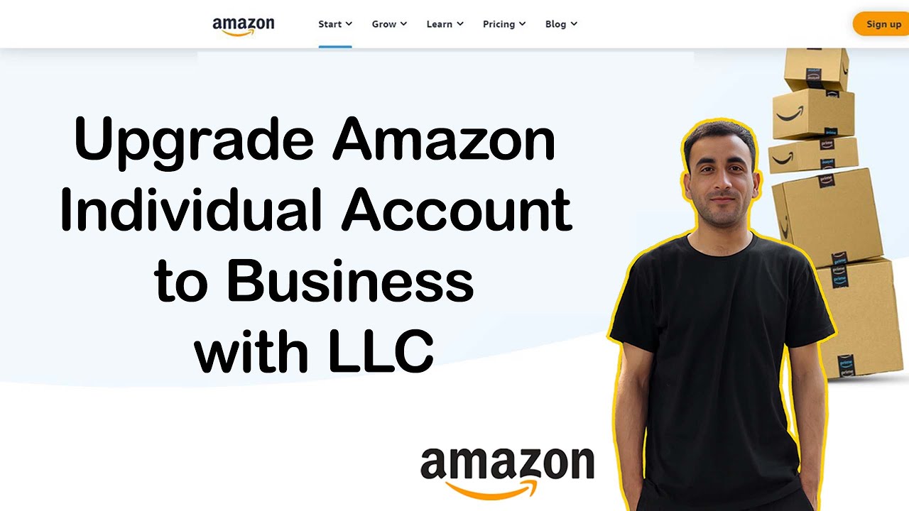 Upgrade Amazon Seller Central Account From Individual To LLC Details ...