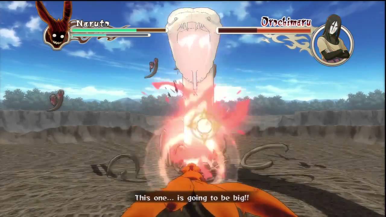Naruto ultimate ninja storm 2 Boss battles # 4: Naruto vs Orochimaru ...