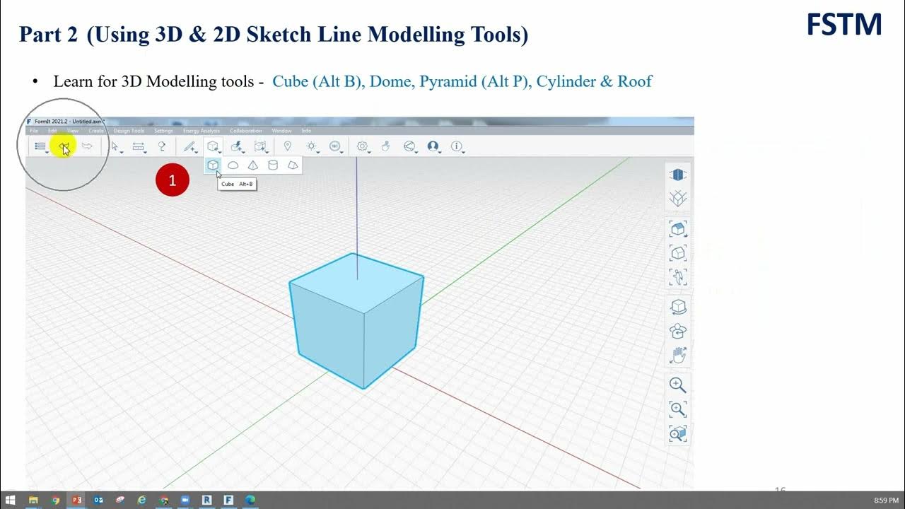 Autodesk Formit Software_Part 2 (User Interface) - YouTube