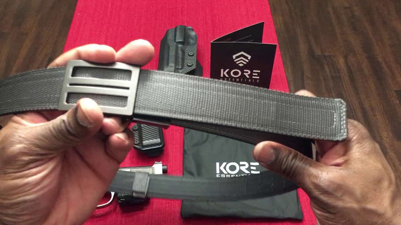 My Beretta 92X with my custom Holsters & Kore Essential EDC Belts - YouTube