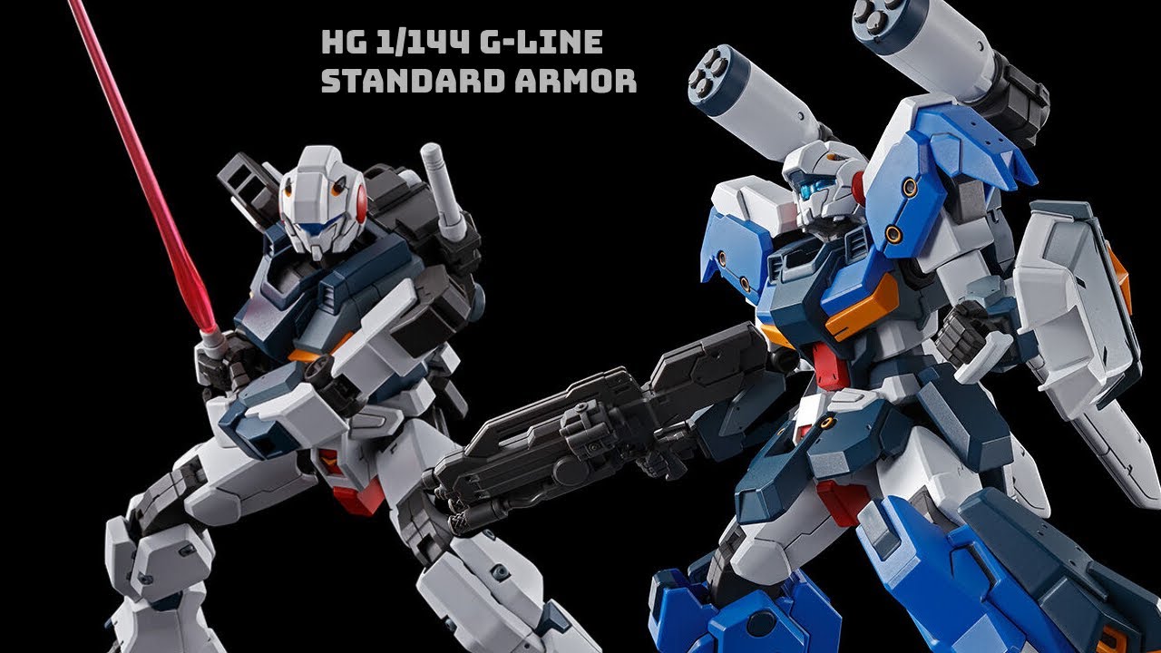 Worth To Buy HG 1/144 G LINE STANDARD ARMOR !!!! P-Bandai - YouTube