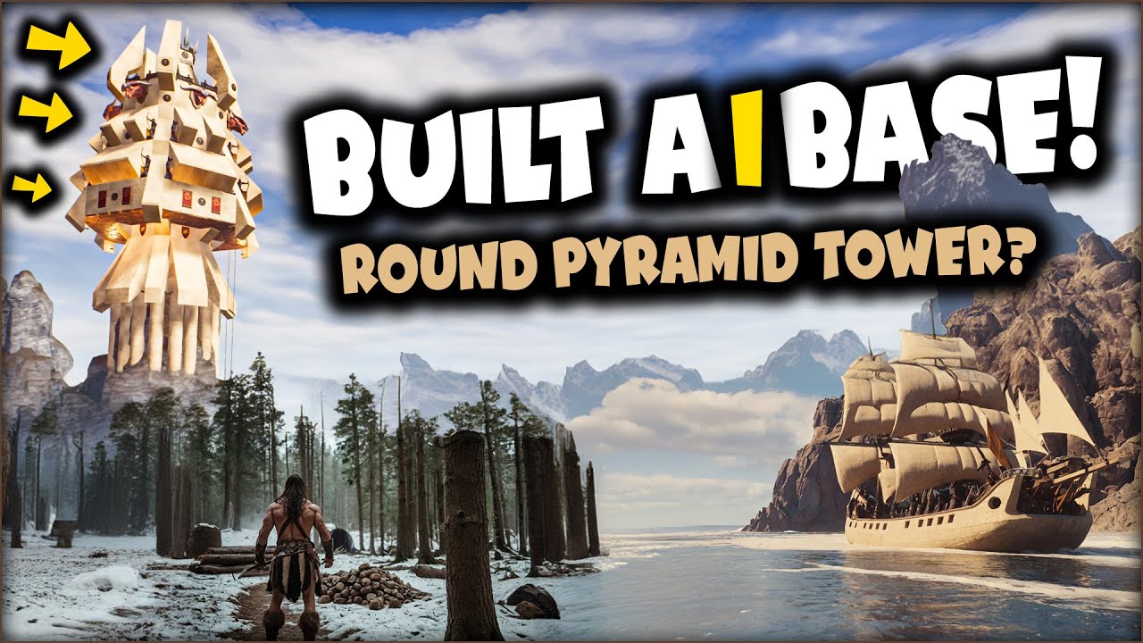 Round Pyramid Tower? | Conan Exiles - YouTube