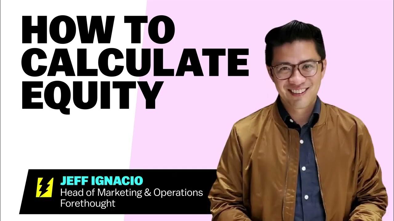 How to Initiate the Equity Conversation with a First Time Founder - YouTube