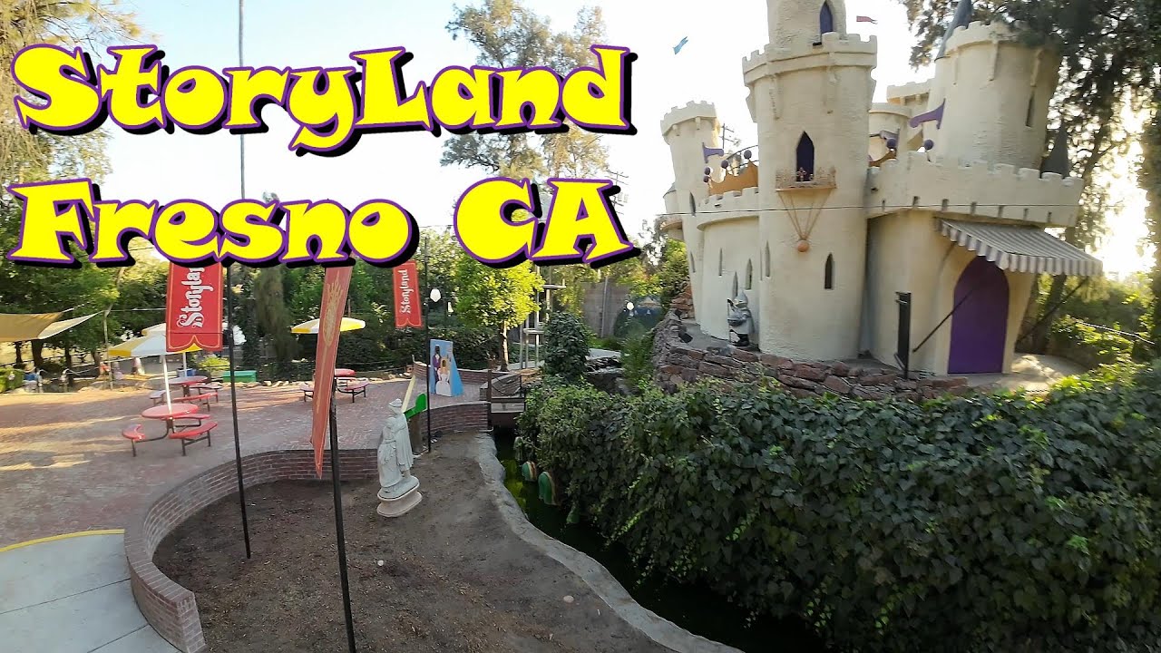 Storyland Fresno Ca(4K-60 Fps Drone Video) #fresno #california # ...