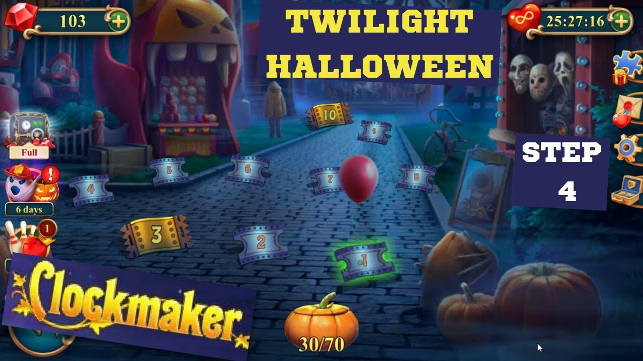 How to play Clockmaker event Twilight Halloween Step 4 - YouTube