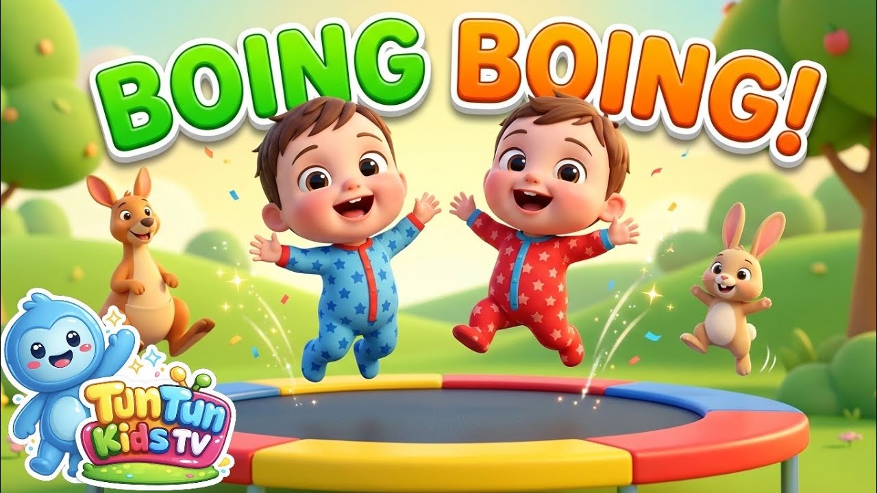 Boing Boing Kids Rhymes 🤓| Funny Song | Nursery Rhymes - YouTube