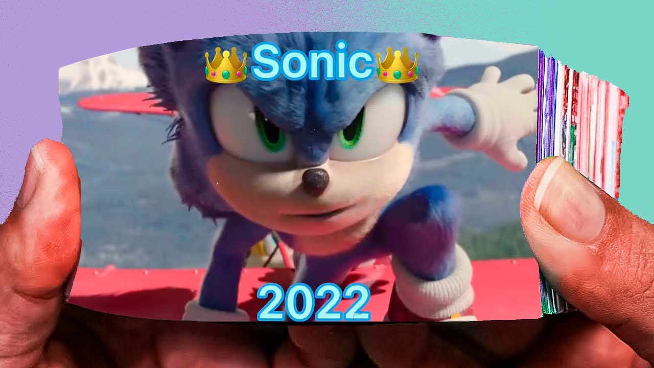 Evolution of Sonic | Flipbook - YouTube