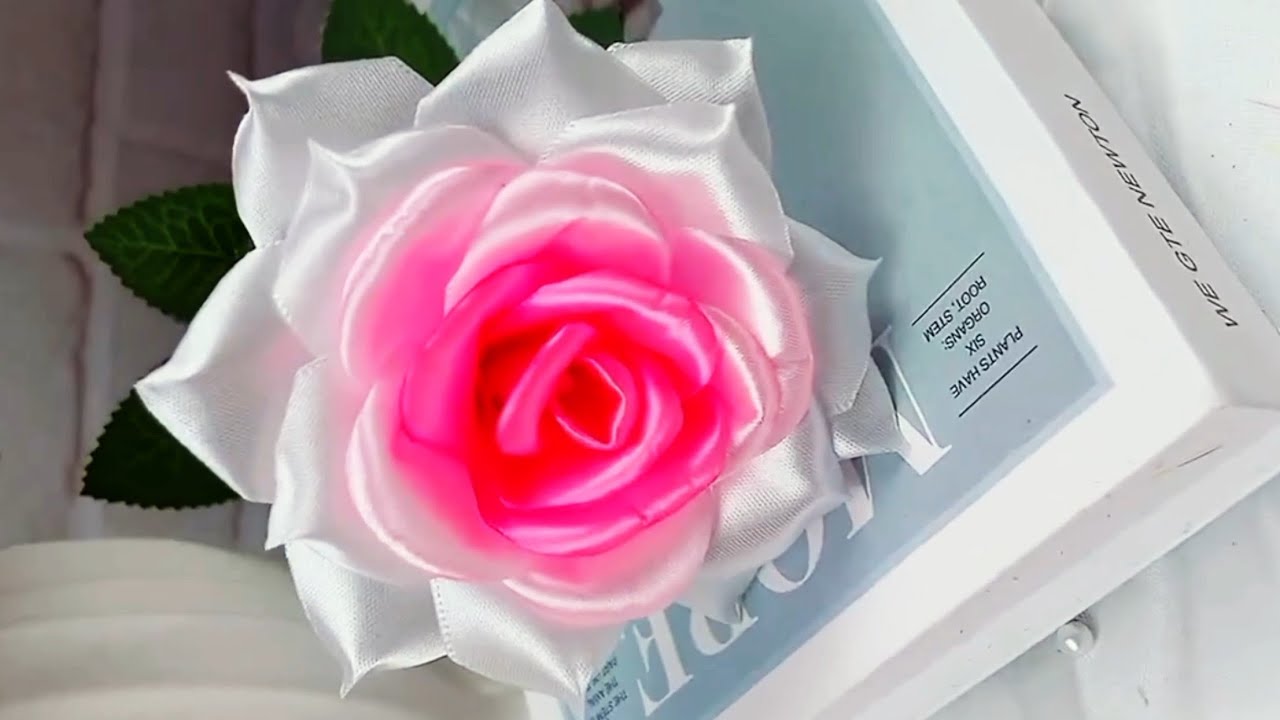 DIY Ribbon Rose Tutorial: Step-by-Step Guide to Craft Beautiful Flowers ...