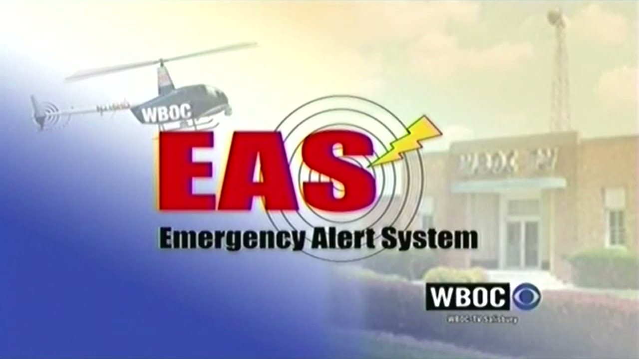WBOC Emergency Alert System - Required Weekly Test (May 31, 2021) - YouTube