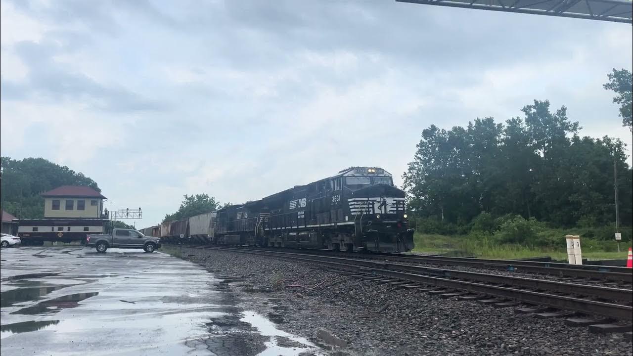 7/28/23 Marion Ohio Railfanning (NS 3631) - YouTube