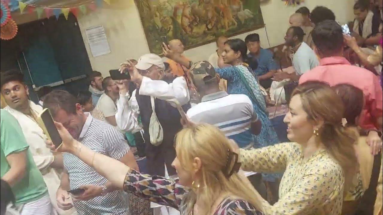 Rama Raya Prabhu Chants Hare Krishna the Day After the NYC Ratha yatra at ISKCON NYC and Many ...