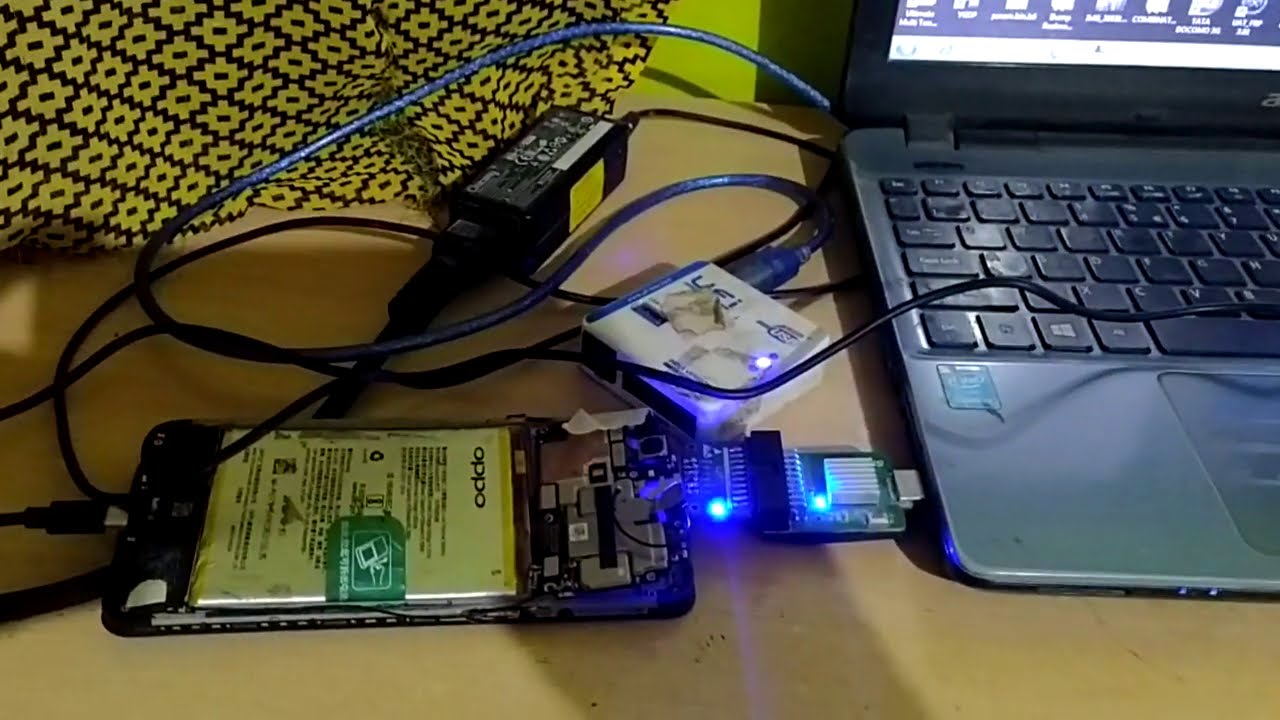 realme2 rmx1805 offline flashing - YouTube