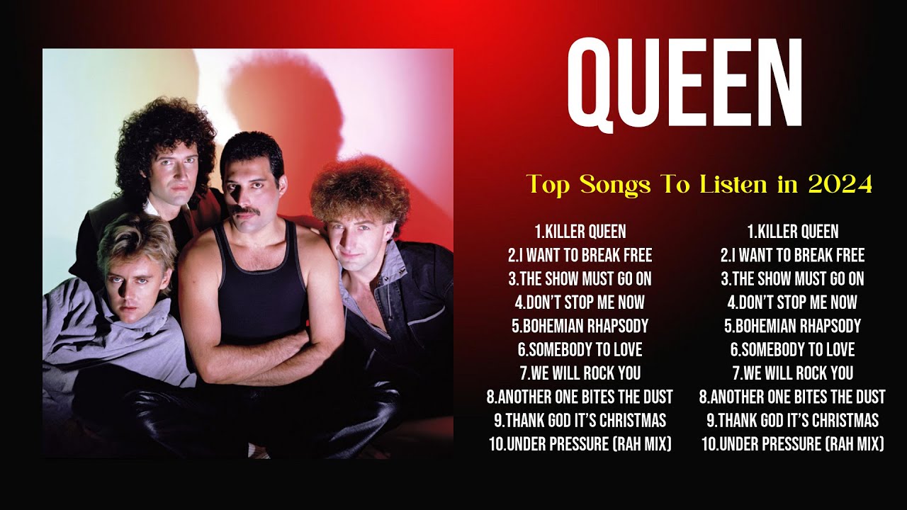 Queen Greatest Hits Playlist Full Album ~ Best Songs Collection Of All ...