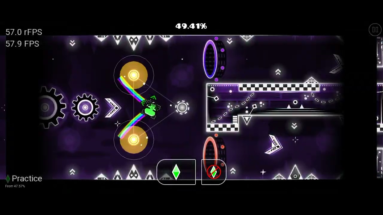 Geometry Dash - Inside (Easy Demon) [Practice Mode] - YouTube