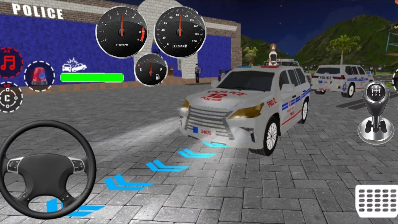 US POLICE LEXUS JEEP NİGHT CAR CHASİNG DRİVE GAMEPLAY | US POLICE CAR ...