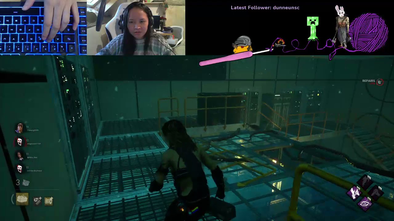 DBD LABORATORY HIDING SPOT IDEA YUI KIMURA IN DEAD BY DAYLIGHT - YouTube