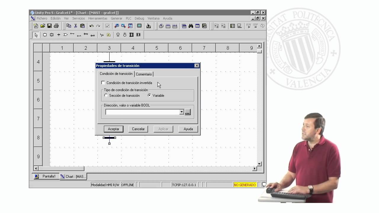 Lenguaje SFC Unity Pro | | UPV - YouTube