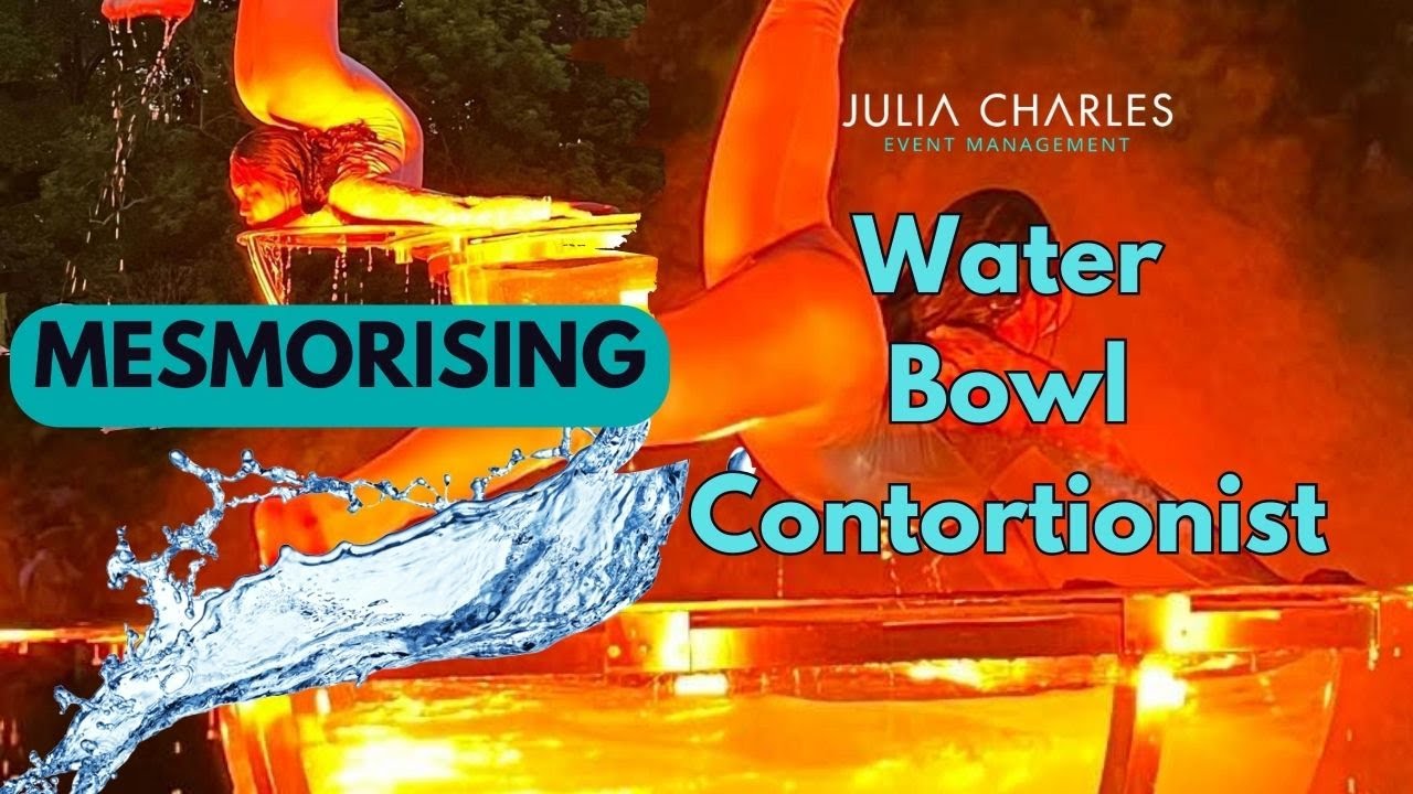Water Bowl Contortionist | Stunning water-themed entertainment - YouTube