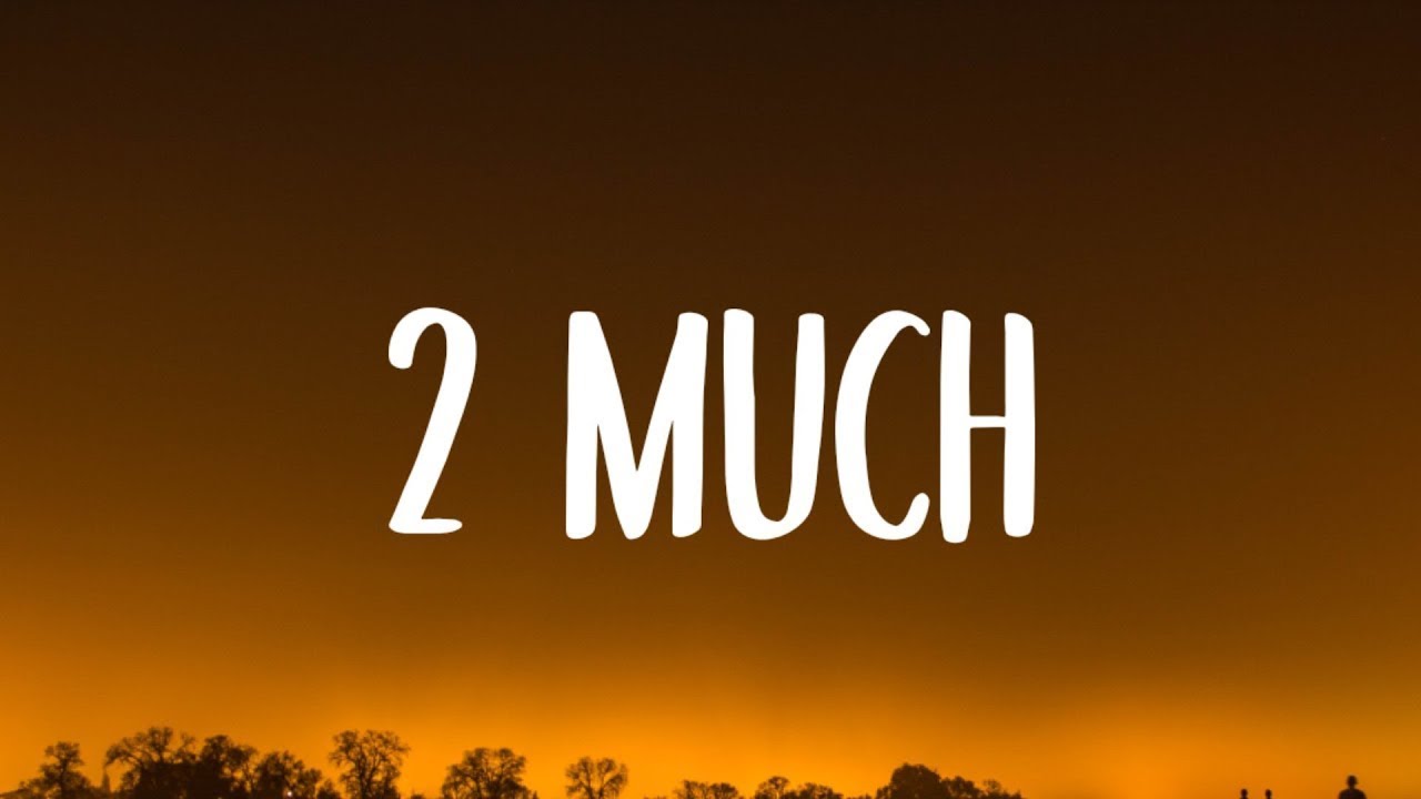 Justin Bieber - 2 Much (Lyrics) - YouTube