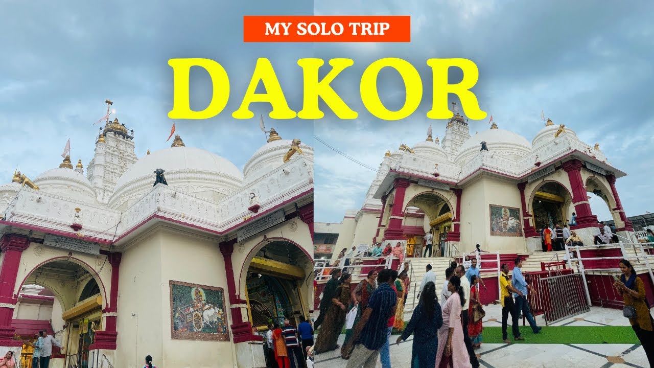 Travel with me to Dakor Darshan | Solo Trip | Travel with car # ...