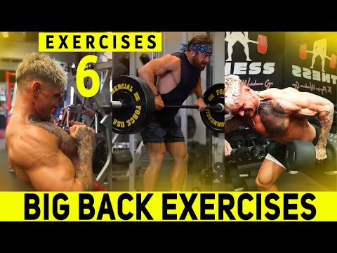 6 Fastest Big Back Exercises - Gym Workout Motivation - YouTube