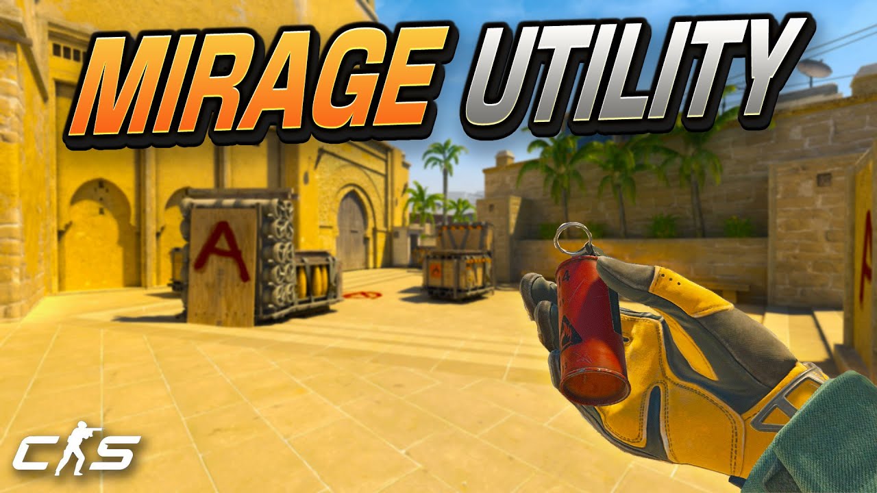 The ULTIMATE Mirage Utility Guide (2025) | CS2 Mirage Utility Guide - YouTube