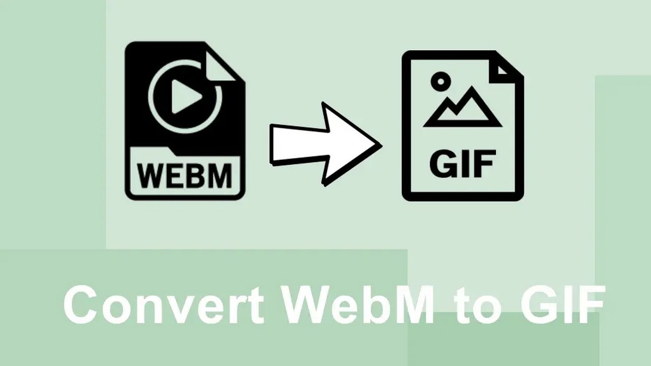 How to Turn a WebM File into a GIF? - YouTube