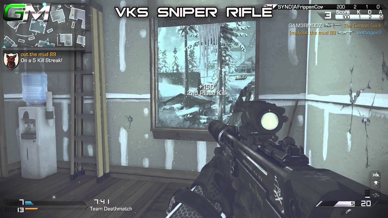 Quick Scope for Call of Duty Ghosts | GamerModz.com - YouTube