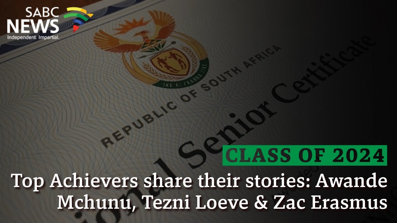 2024 Matric Results | Top Achievers share their stories: Awande Mchunu ...