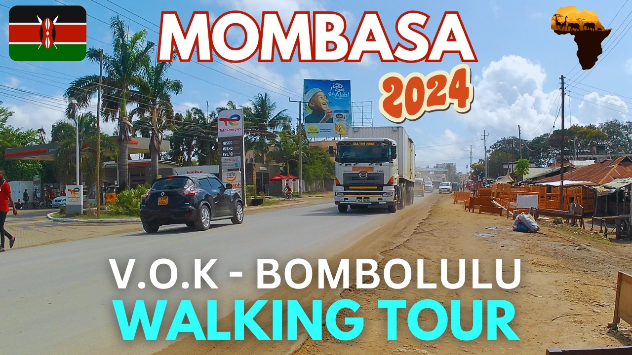 Unveiling V.O.K, Bombolulu 🌿 | 4K Walking Tour of Mombasa’s Coastal ...