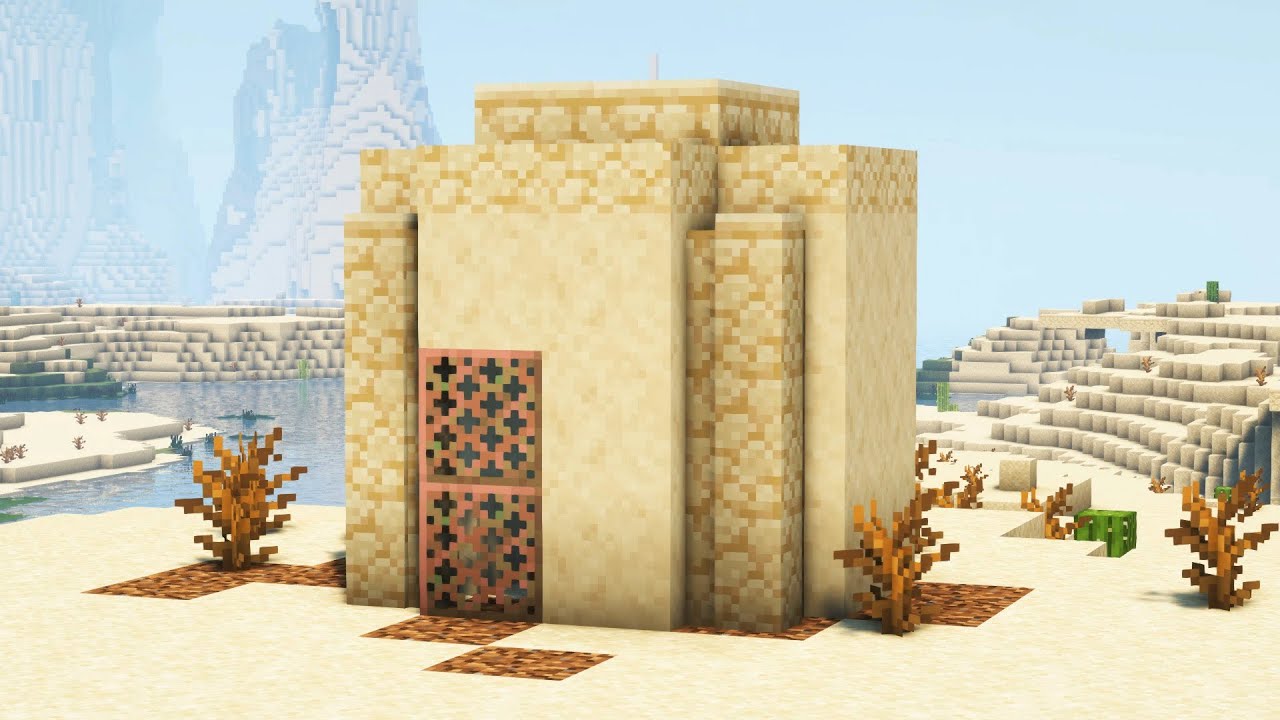 Desert storage in minecraft - YouTube