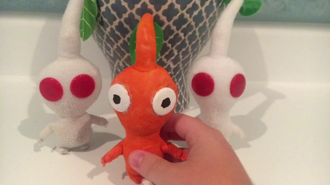 The Orange Pikmin Custom Plush - YouTube